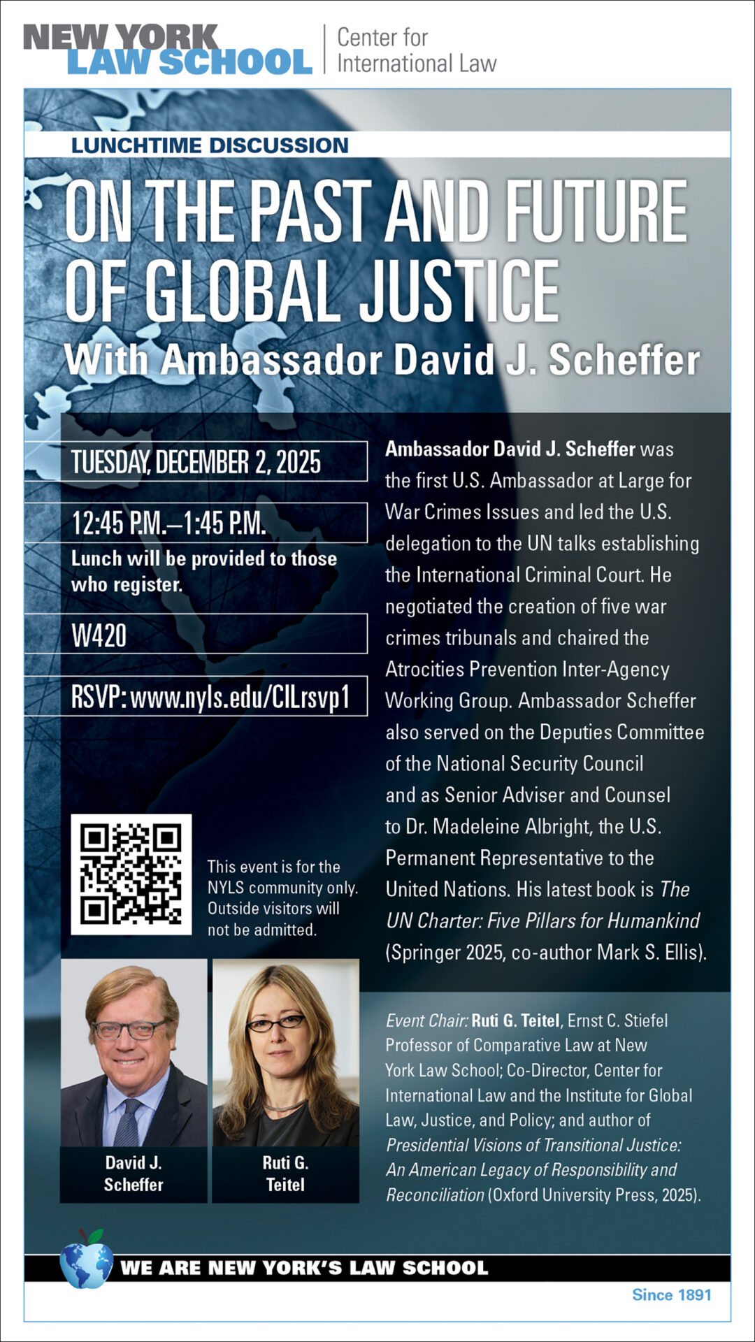Lunchtime Discussion: On the Past and Future of Global Justice With ...