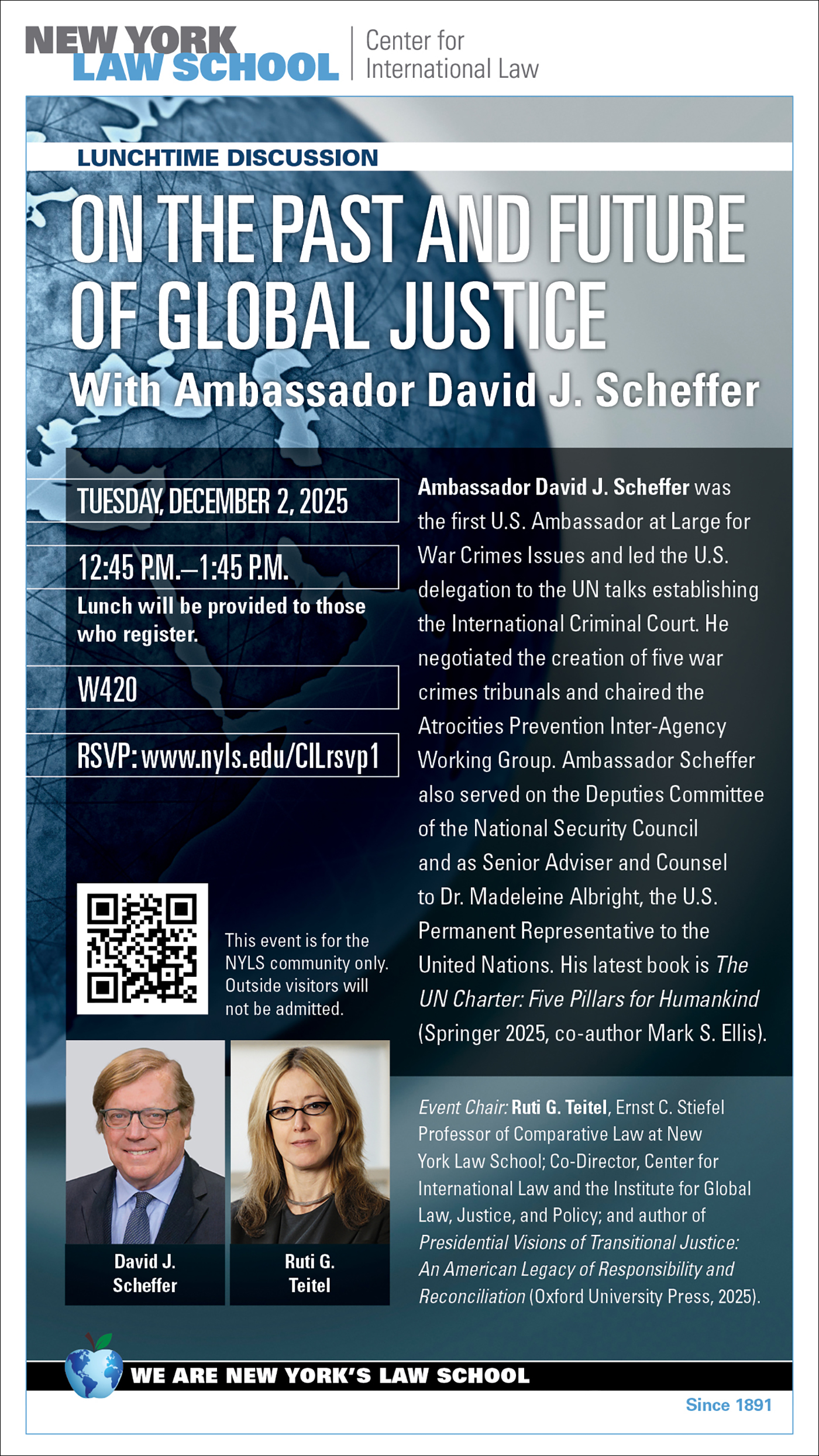Lunchtime Discussion: On the Past and Future of Global Justice With ...