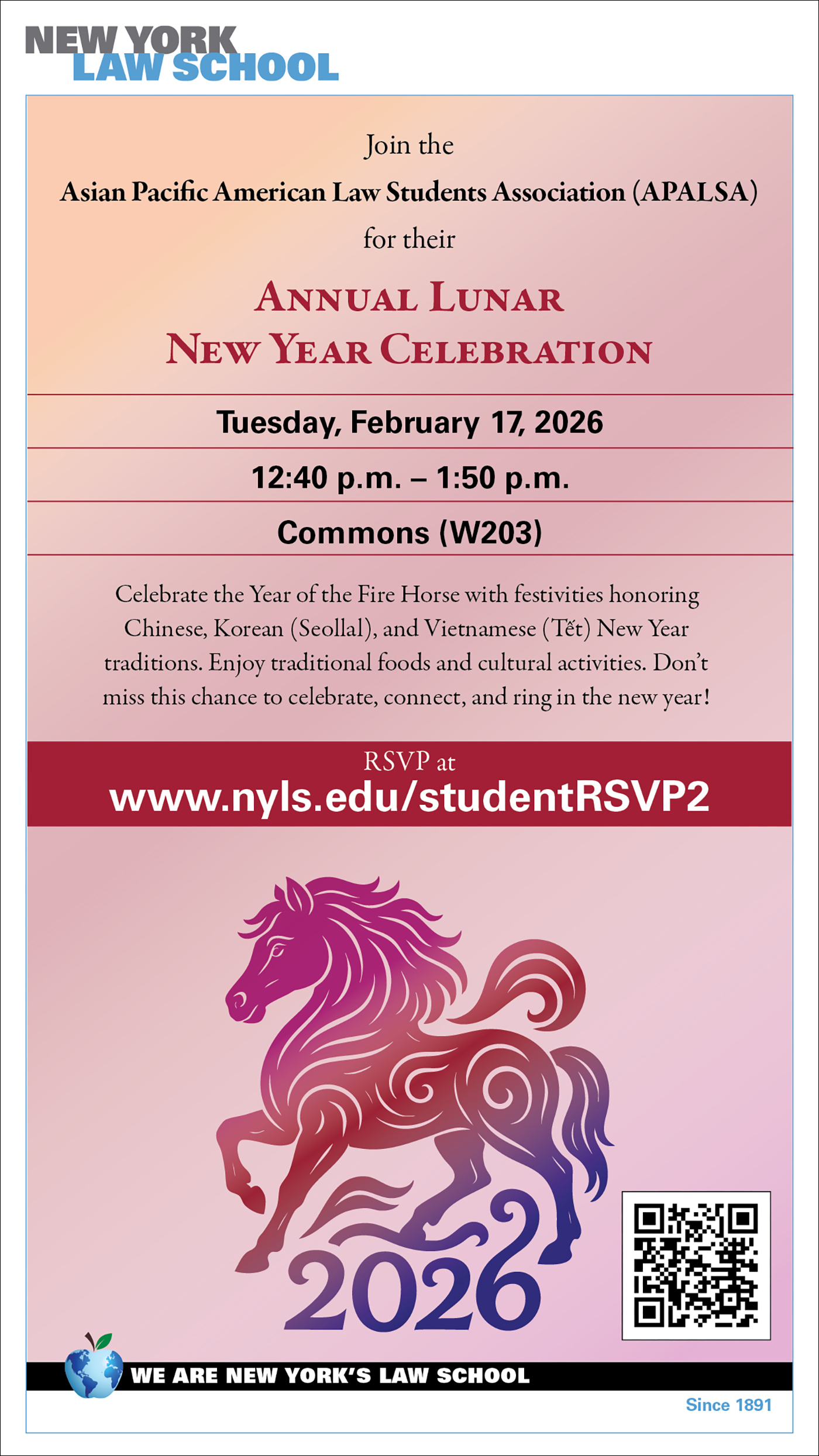 Asian Pacific American Law Students Association (APALSA) Annual Lunar ...